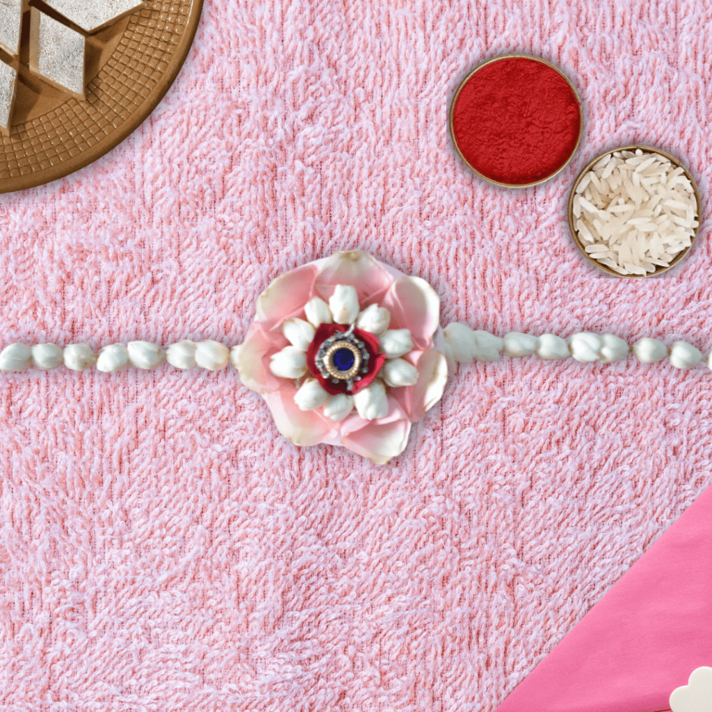 Beautiful handmade floral Rakhi | Unique design | Best price