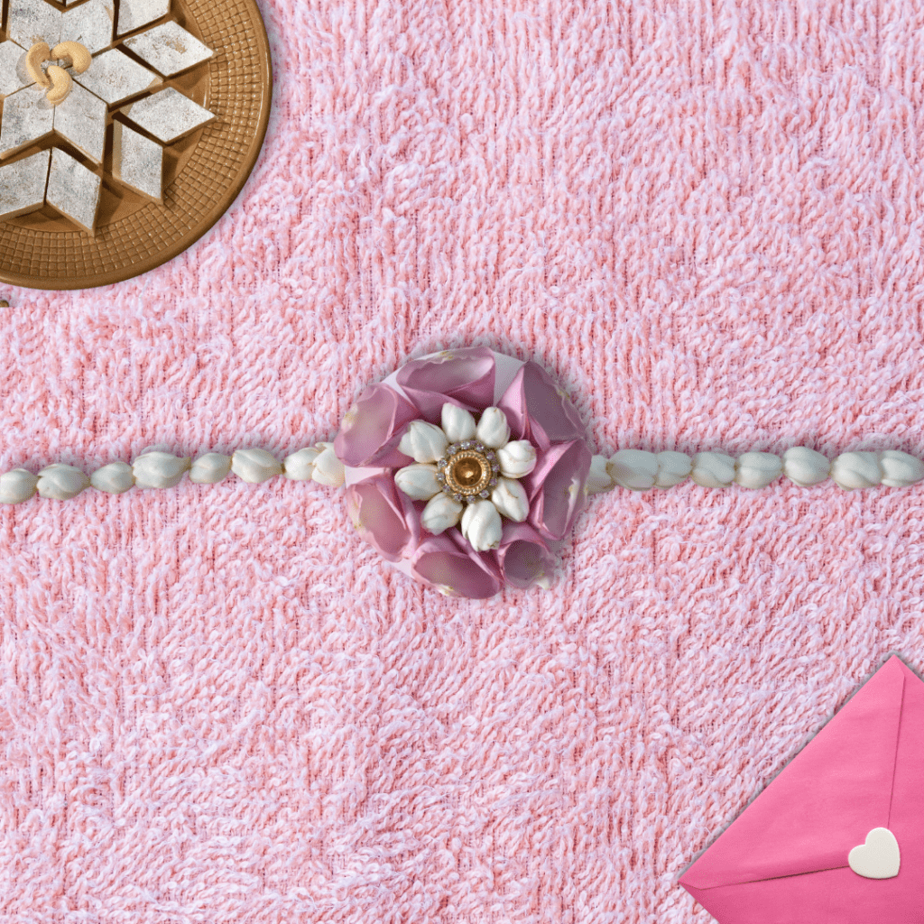 Traditional Flower Rakhi | Made in India | Online delivery