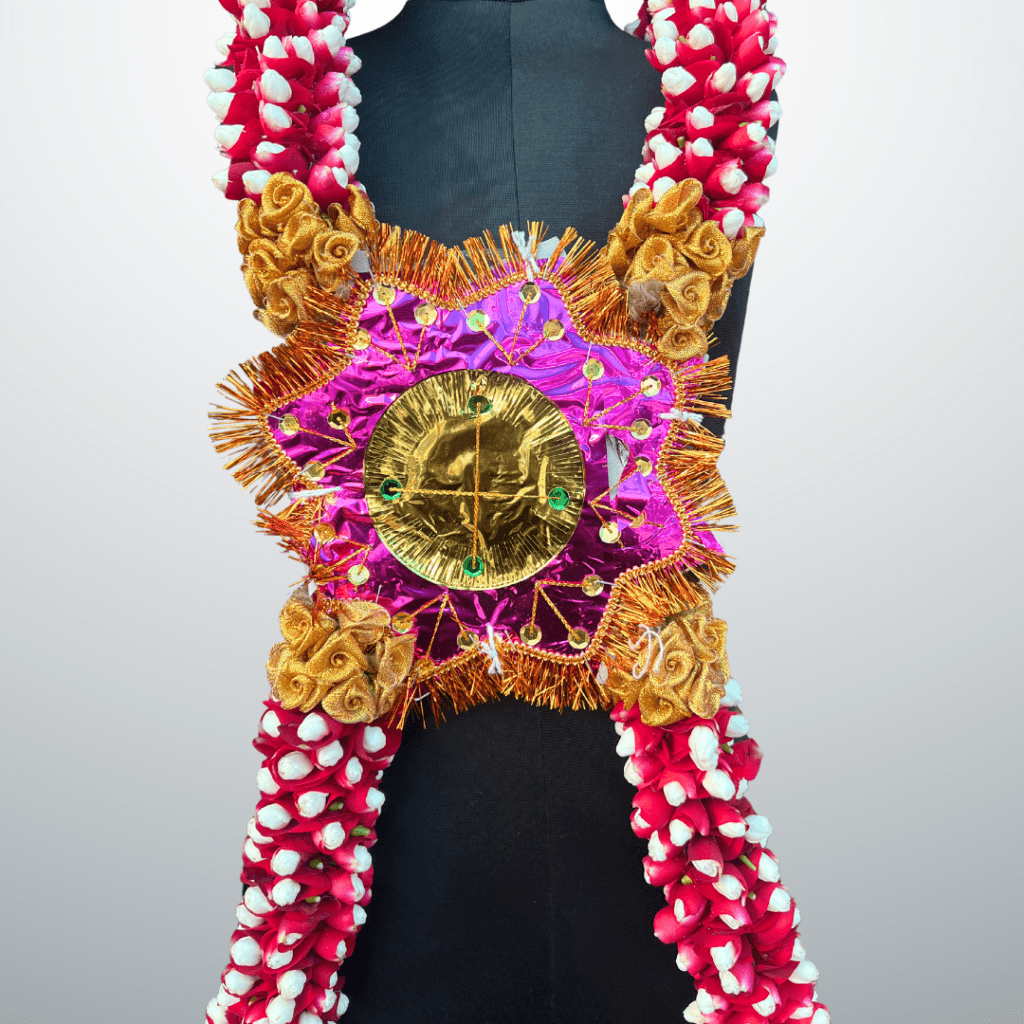 Buy Best Pink rose wedding garland online in Hyderabad